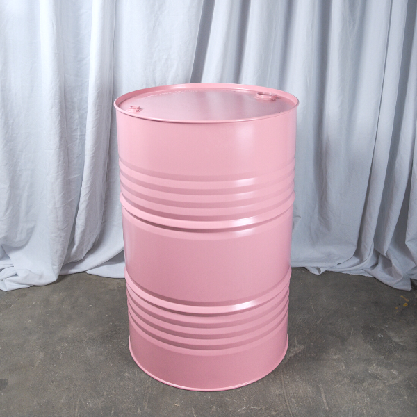 Metal Barrel - Iron, pink